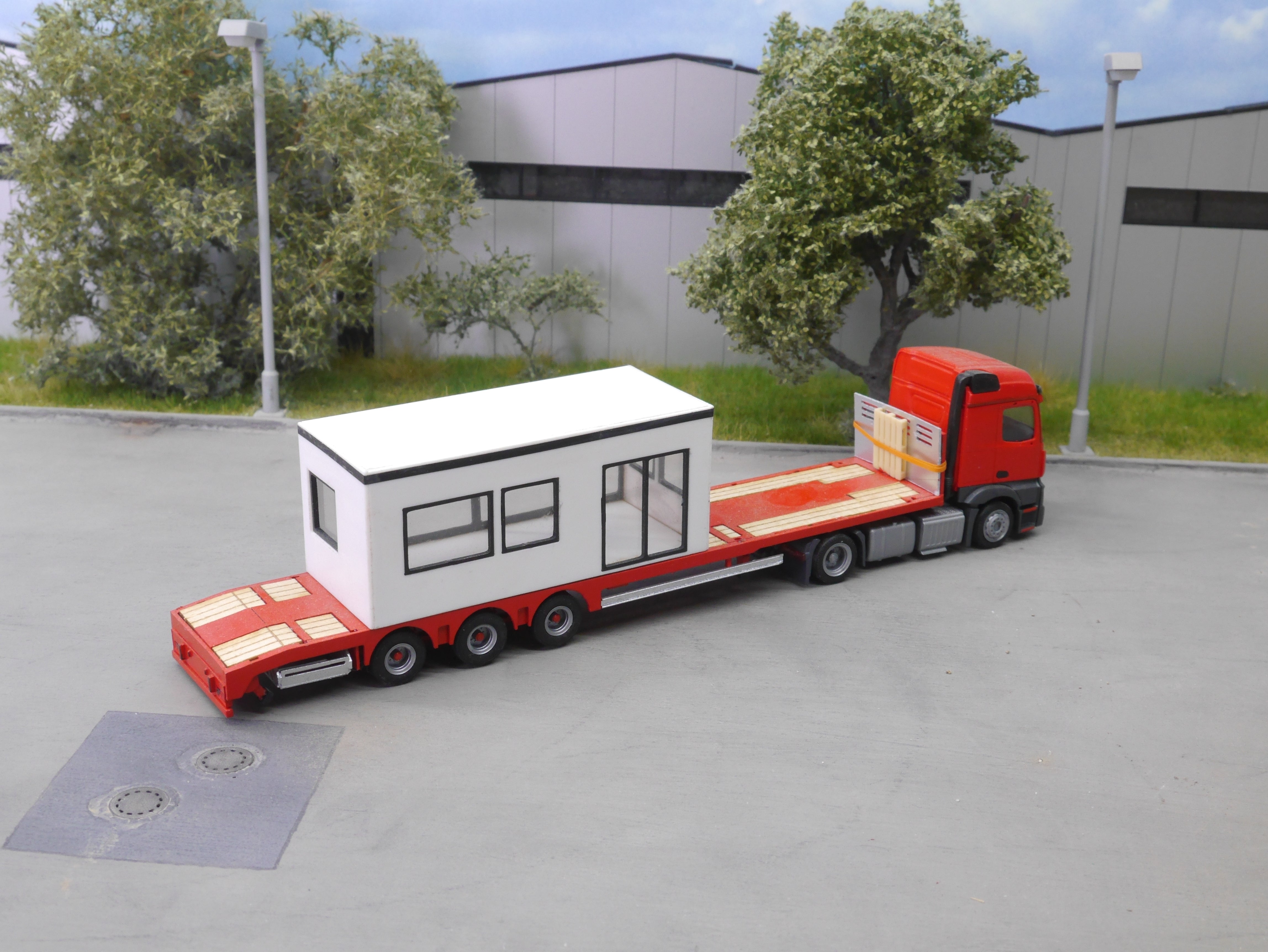 Stückgut-Transport